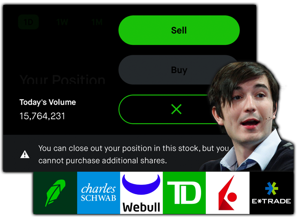 Retail Brokers Restrict Trading | GameStop Due Diligence • GMEdd.com