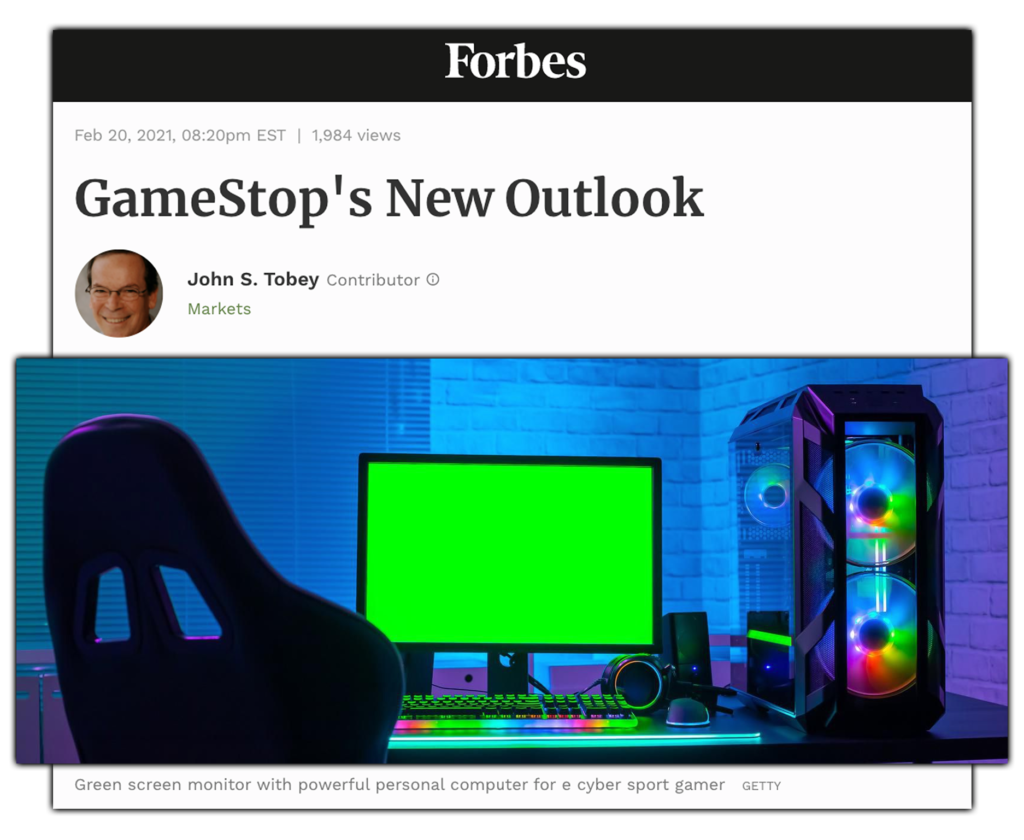 Forbes: GameStop’s New Outlook | GameStop Due Diligence • GMEdd.com