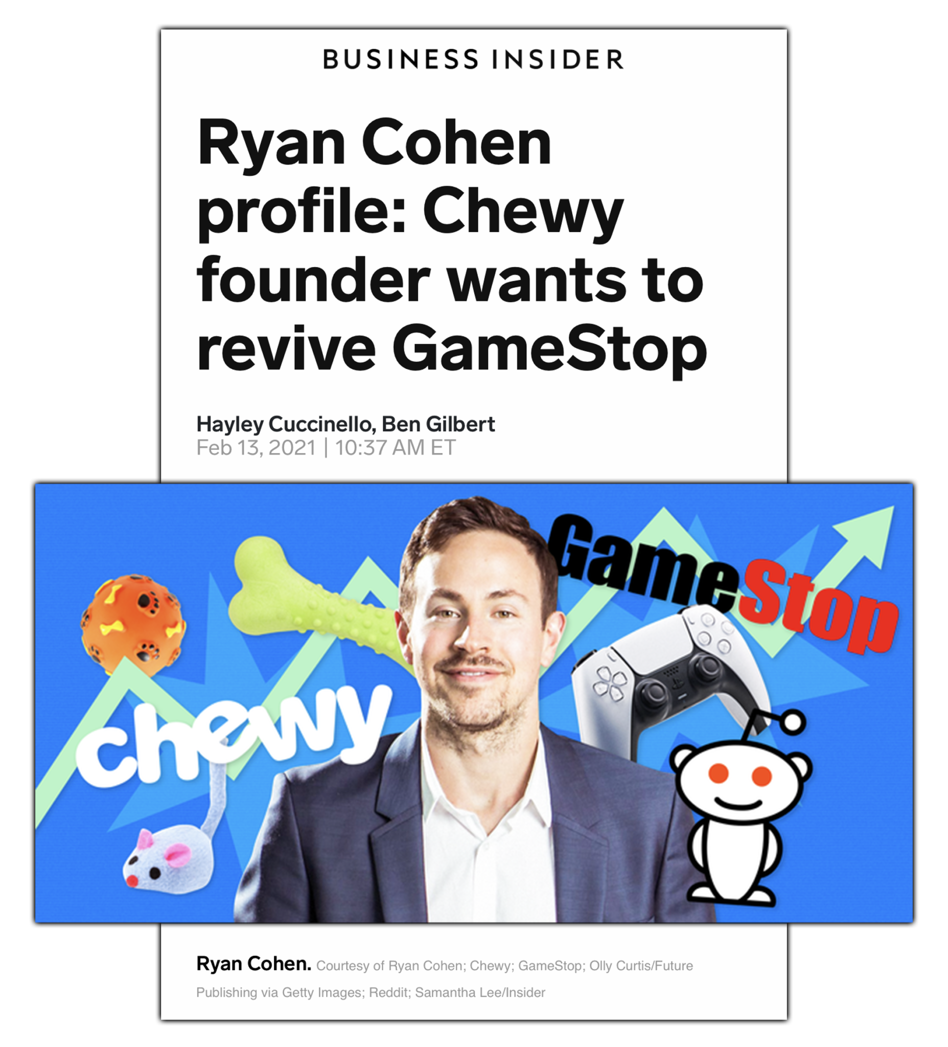 Business Insider: Ryan Cohen Profile | GameStop Due Diligence • GMEdd.com