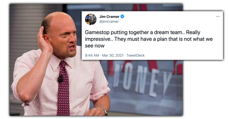 Cramer: GameStop’s Putting Together a Dream Team | GameStop Due ...