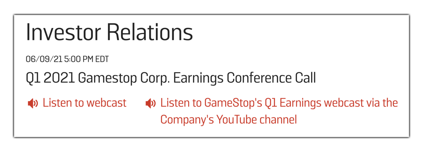 GameStop Releases Q1 2021 Financial Results | GameStop Due Diligence ...